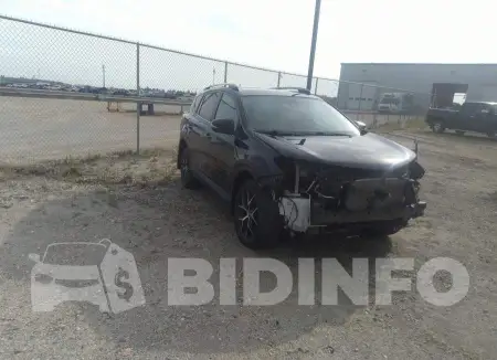 Toyota RAV4 2017 Black Automatic 2.5 L | 2T3JFREV9HW621367 | Bidinfo APP