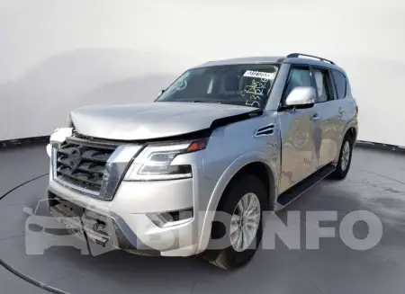 Nissan Armada 2021 Silver Automatic 5.6 L | JN8AY2AD6M9661161 | Bidinfo APP