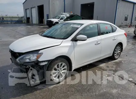 Nissan Sentra 2019 White AUTOMATIC 1.8L | 3N1AB7AP3KL614911 | Bidinfo APP
