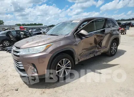 Toyota Highlander 2018 Gray Automatic 3.5 L | 5TDKZRFH1JS258252 ...
