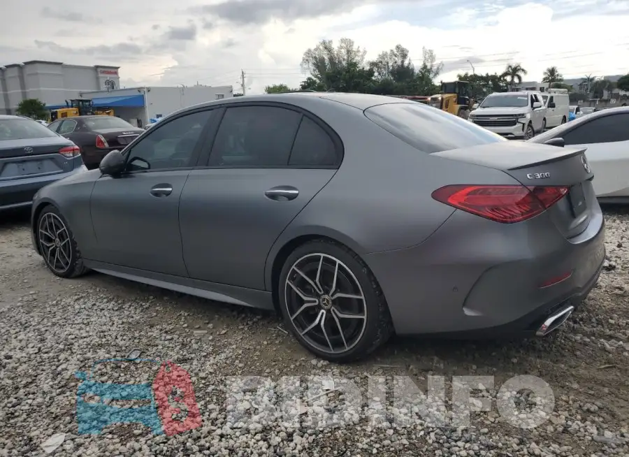 Mercedes-Benz C300 2022 Gray Automatic 2 L | W1KAF4HB7NR045140 ...